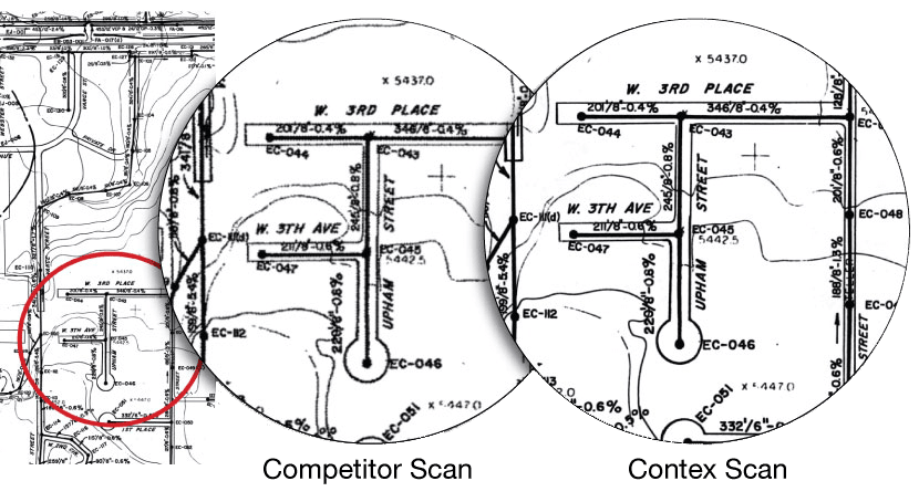 GIS and map scanning: Protect and scan - Contex